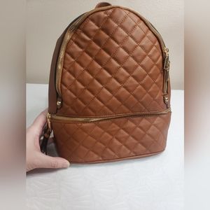 unbranded | Bags | Nwot Faux Leather Backpack | Poshmark